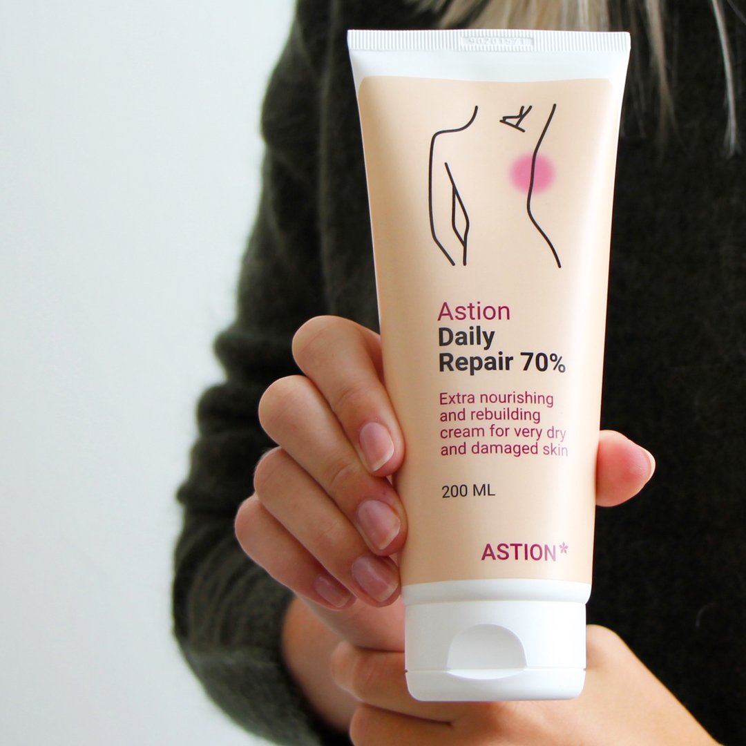 Astion Daily Repair – 70 % → God fed creme til dig med tør hud